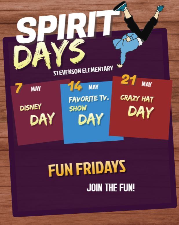 Spirit Days | Stevenson Elementary School